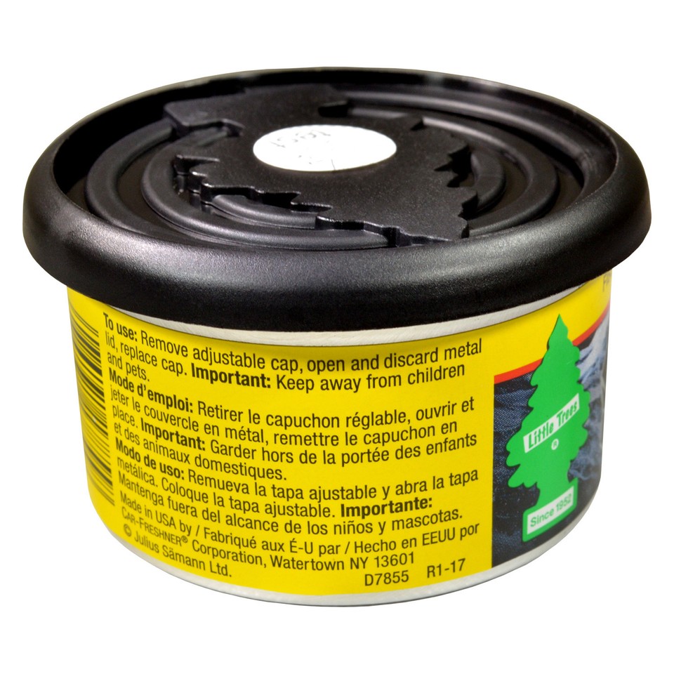 Little Trees Fiber Can Air Freshener (Black Ice) | eBay