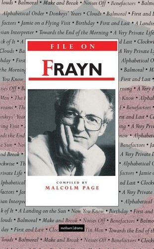 NEW BOOK File On Frayn by Bloomsbury (2006) | eBay