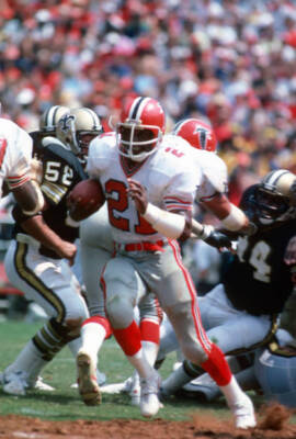 Lynn Cain of the Atlanta Falcons 1981 NFL PHOTO 8 | eBay Australia