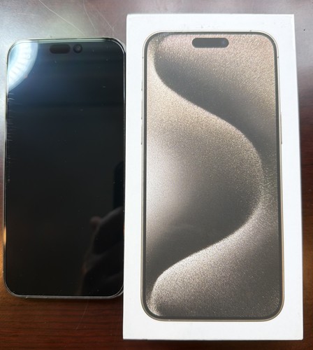 Open Box Apple iPhone 15 Pro Max - 256 GB - Natural Titanium (Unlocked ...