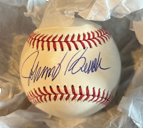 Johnny Bench Autographed Signed Cincinnati Reds Baseball Fanatics ...