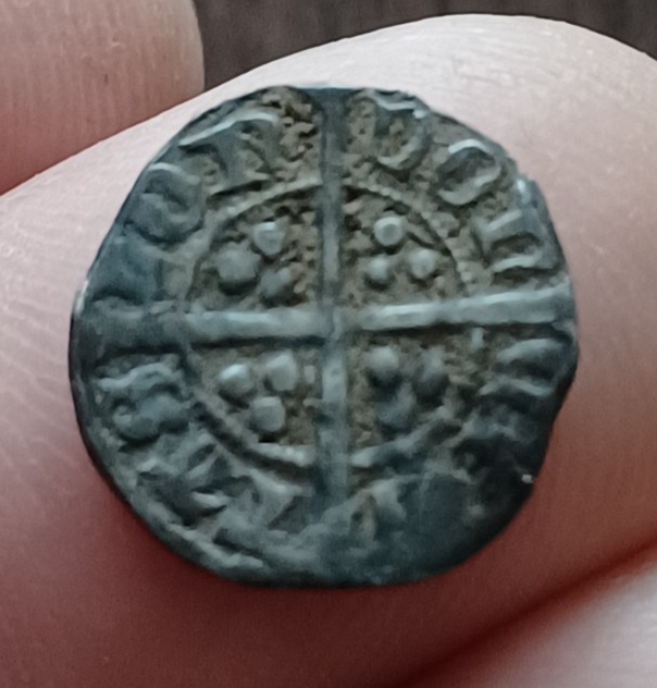 1377 - 99 King Richard II Hammered Silver Halfpenny Coin London Mint ...