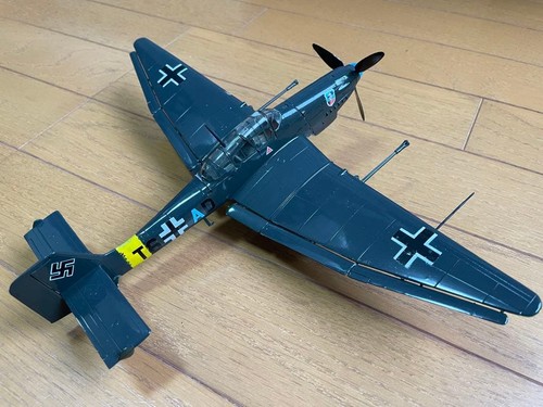 Level 1/48 Ju 87G Stuka German Bomber Fighter Plastic Model Finished ...