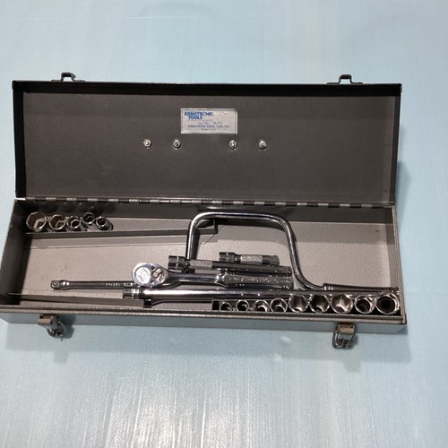 Armstrong 3/8” Drive Tools And Metal Box Made In The USA | eBay
