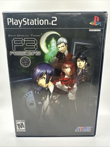 Shin Megami Tensei: Persona 3 (Sony PS2 PlayStation 2) Cover Art Only ...