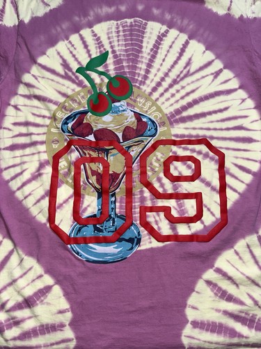 Ice Cream BBC Shirt Scorpion Short Sleeve XL Pink Tie Dye Pharrell 09 ...