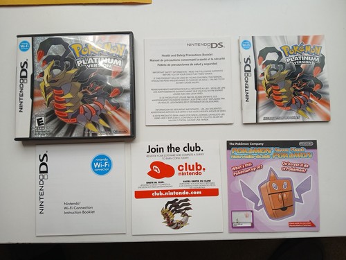 Pokemon Platinum (DS Game - Box, Manual, & Inserts Only) | eBay