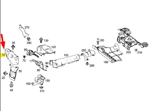 NEU MERCEDES BENZ B KLASSE W246 TURBOCHAGER SCHILD A2701420000 14-19 ...