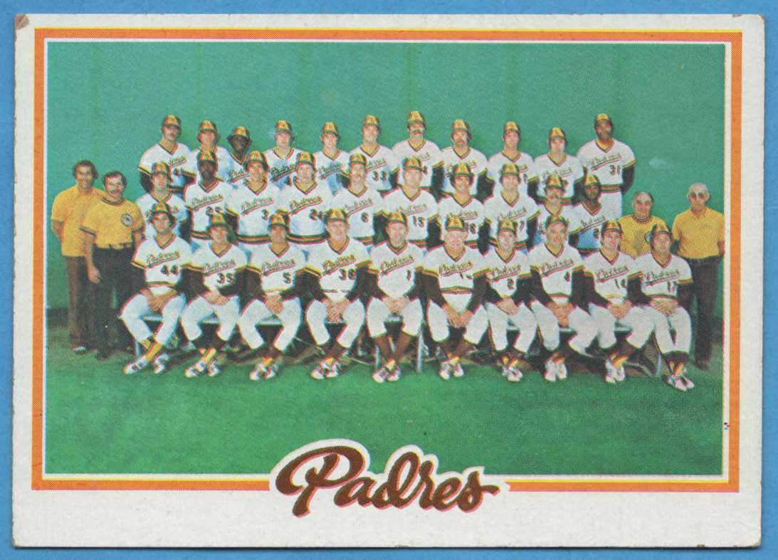 1978 Topps San Diego Padres #182 San Diego Padres | eBay
