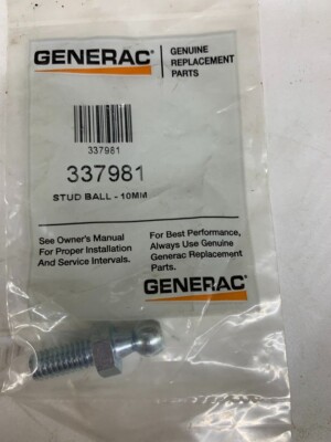 Generac 337981 Stud Ball 10mm | eBay