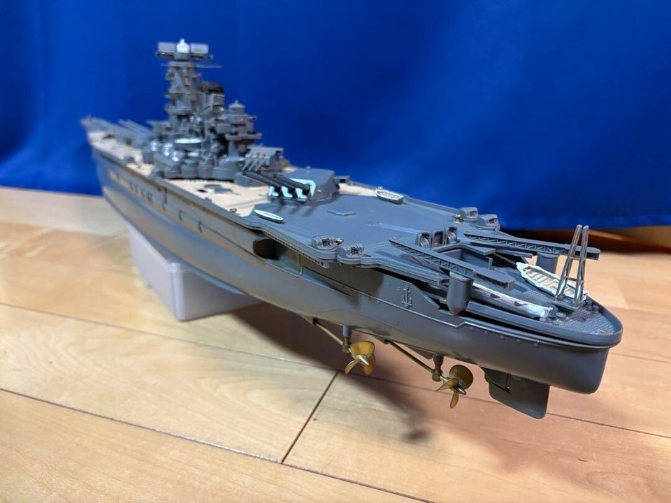 Nichimo Radio Control Model Kit 1/300 HIJMS Battle Ship Yamato Vintage ...