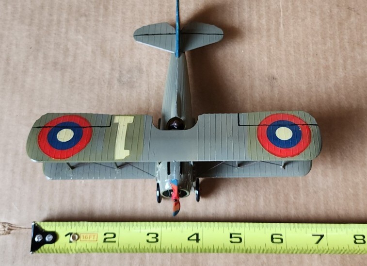 Spad XIII Aces Revel WW1 Scale Model Fully Assembled - 60 years old- | eBay