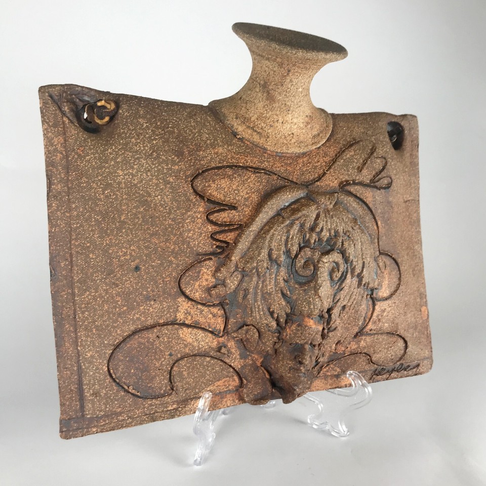 David Keyes Wall Pocket Vase Studio Pottery Extremely Rare MCM PNW Artist TAP | eBay