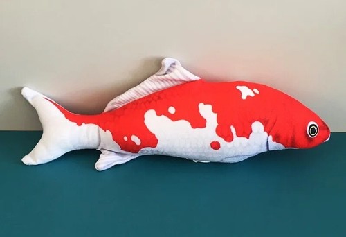 40cm Tamasaba Goldfish Fish Pillow Stuffed Animal Plush Toys Doll Kids ...