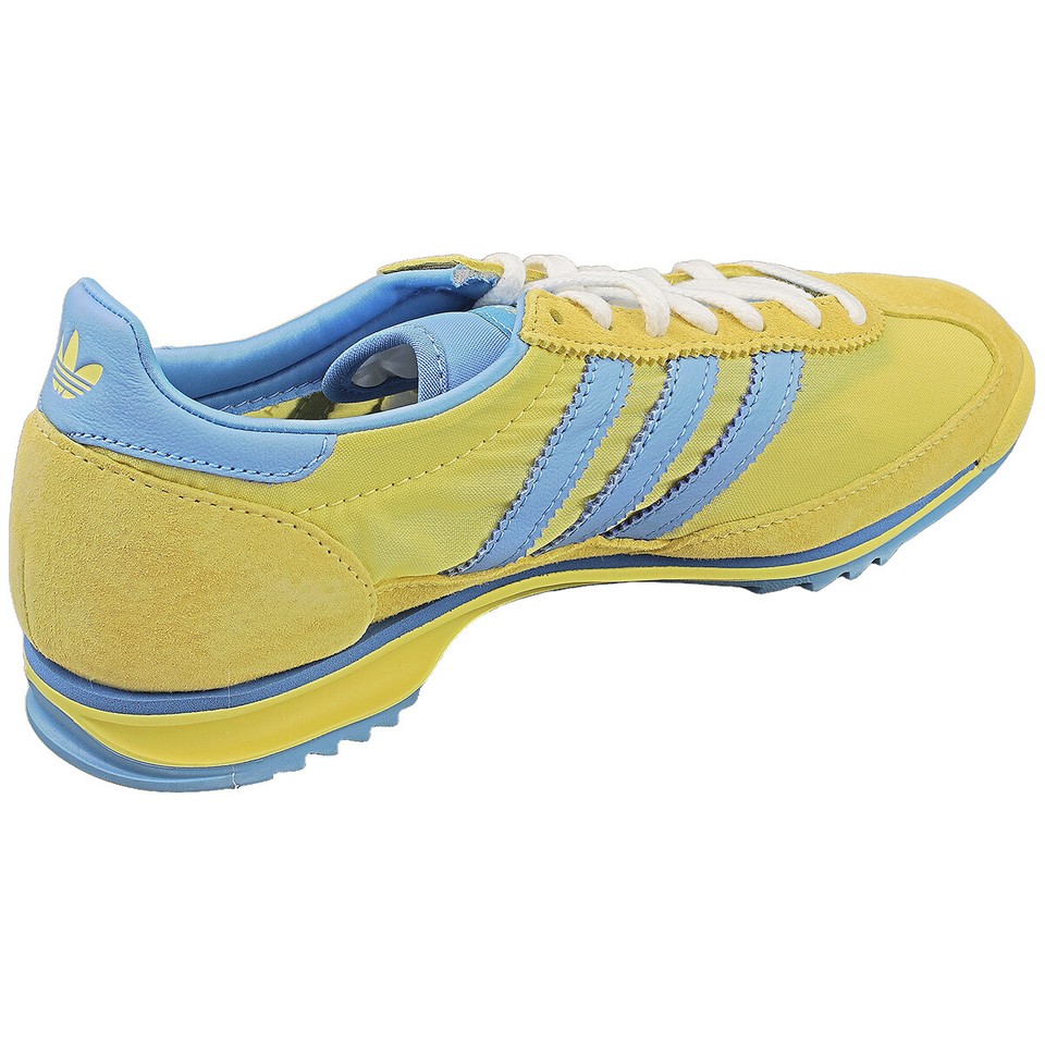 adidas Sl72 Sporty&rich Unisex Fashion Sneakers in Yellow Blue | eBay