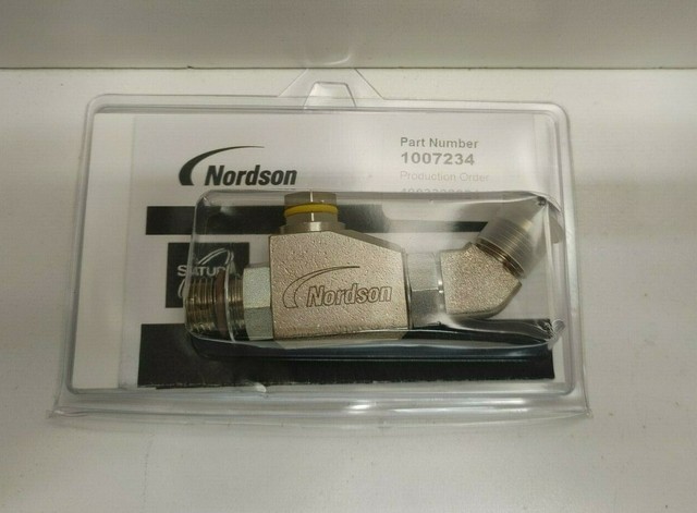 Nordson Saturn In Line Filter 45 Degree 100 Mesh P N 1007234. for sale ...