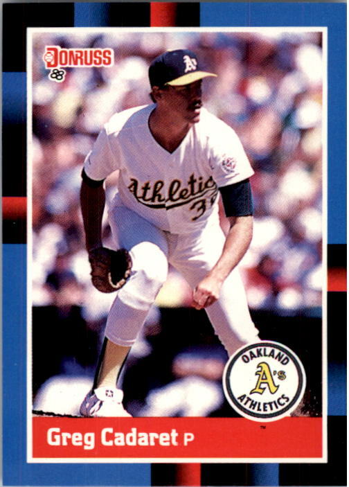 1988 Greg Cadaret Donruss Baseball Card #528 | eBay