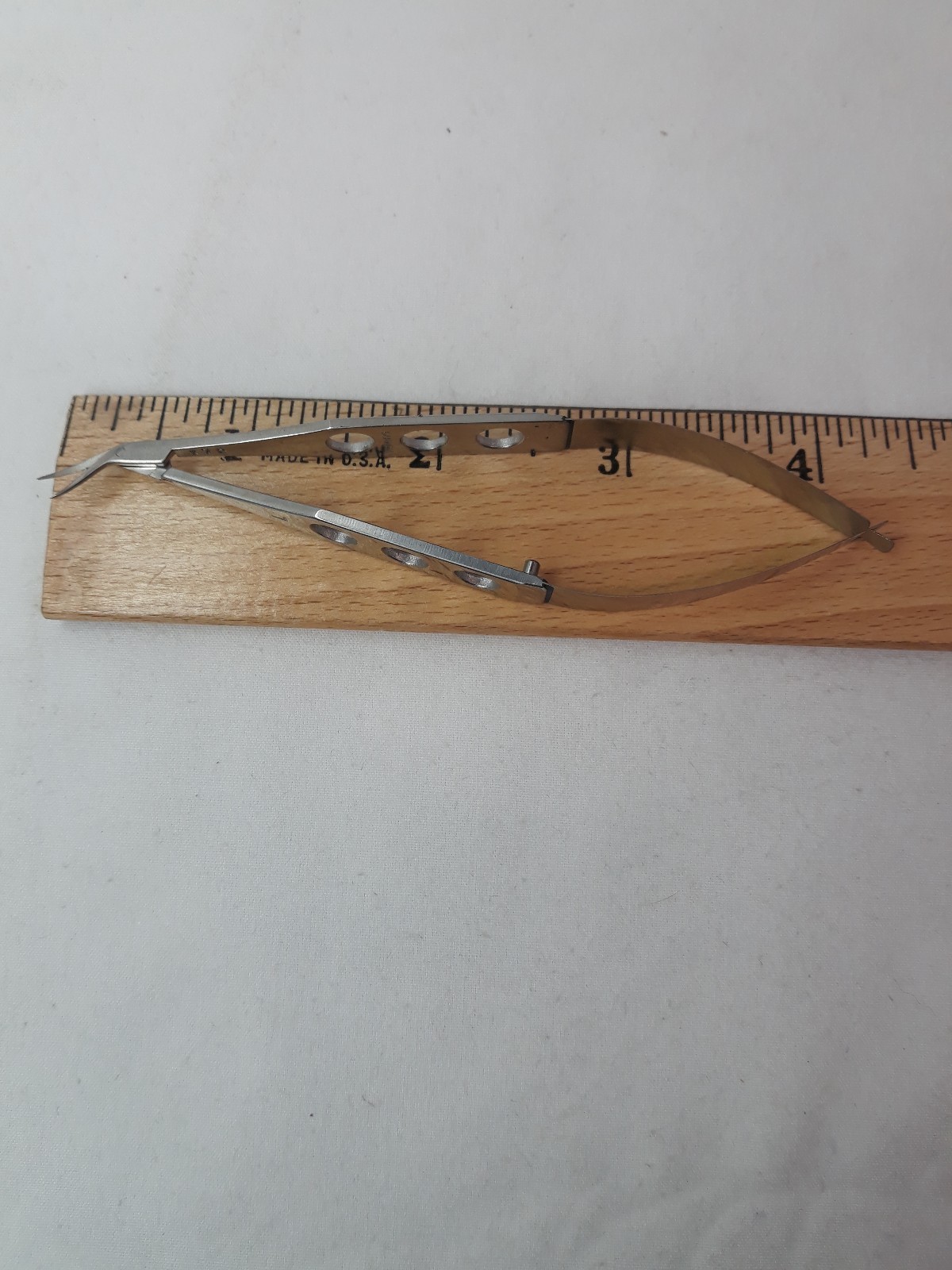 KATENA K4-103 Corneal Curved Left Scissors Eye Ophthalmic Instrument 4. ...