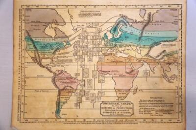 Pre-1900 - Atlas Hand Colored Map