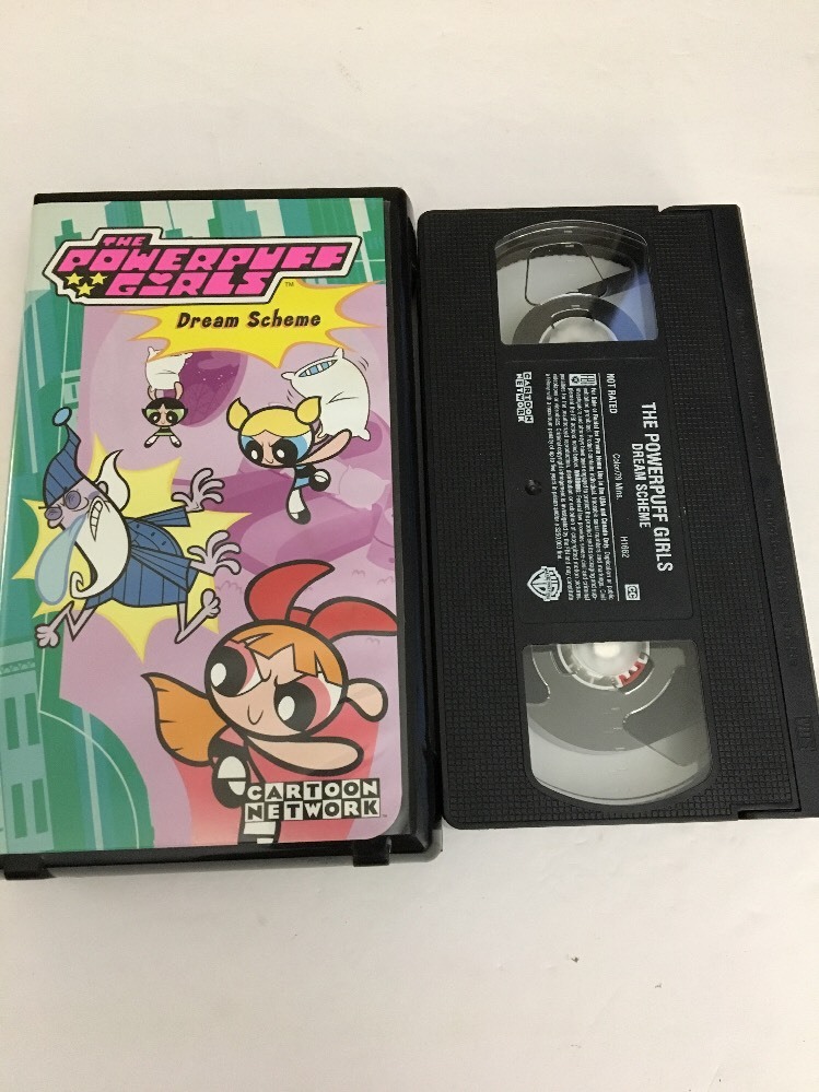 Powerpuff Girls Dream Scheme VHS 2000-TESTED-RARE COLLECTIBLE-SHIPS N ...