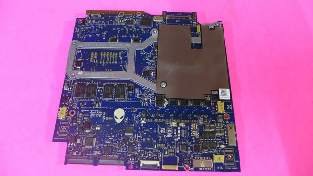 Genuine Alienware m17 R2 Motherboard i9-9980H RTX 2080 8GB Dell CVY6X ...