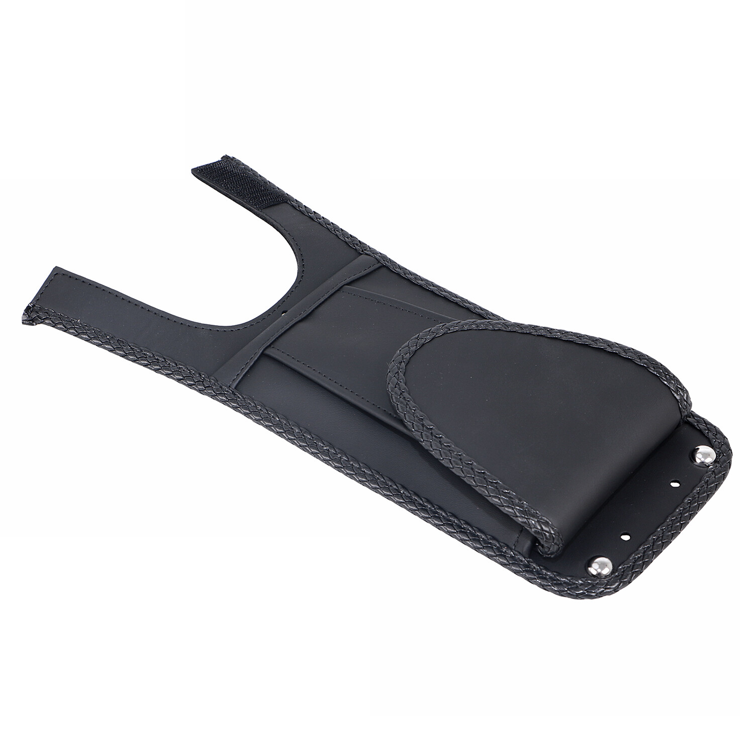 Motorcycle Black Gas Tank Bib with Pouch For Harley Heritage Softail ...