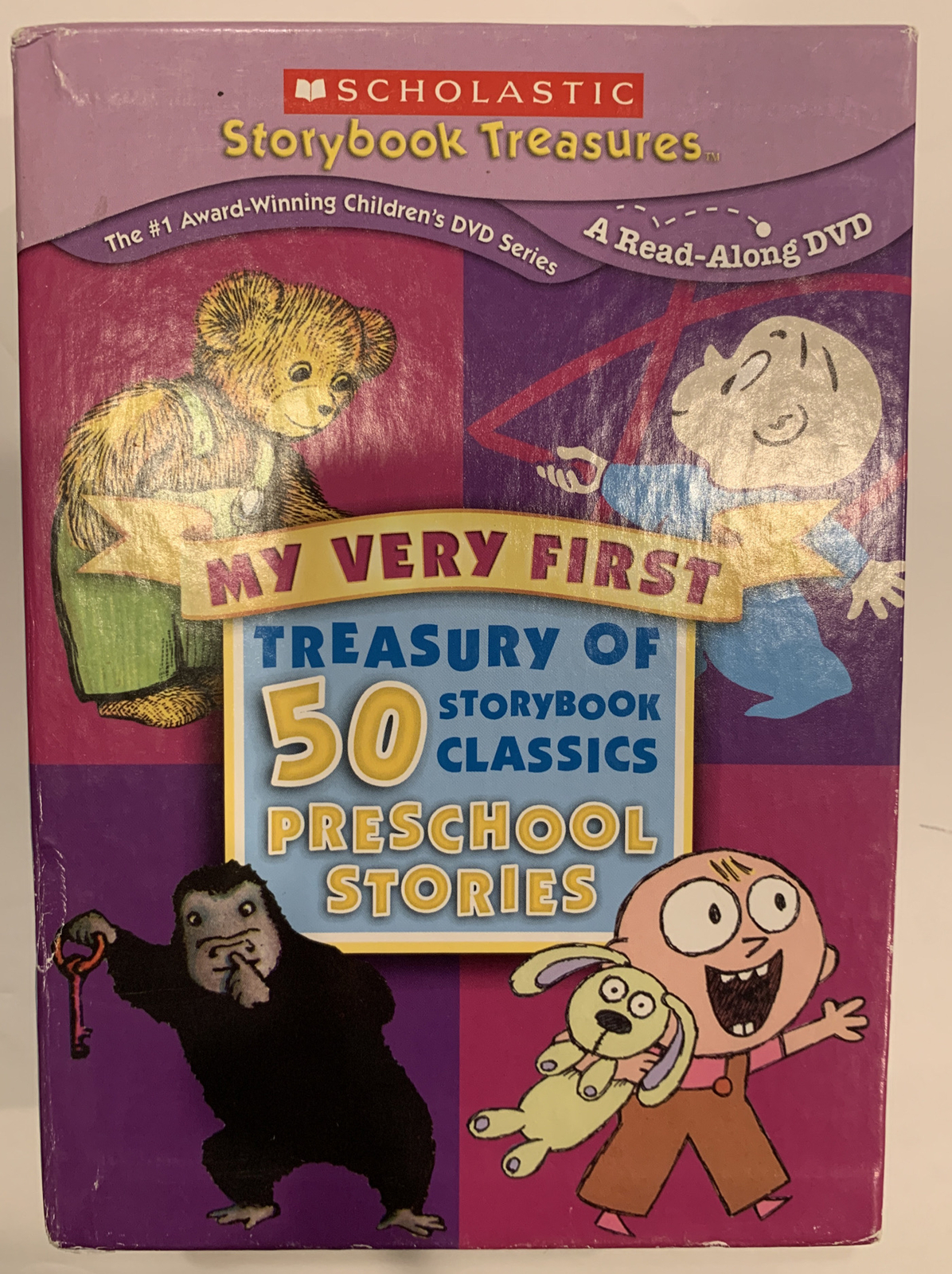 Scholastic Storybook Treasures DVD Set - My Very First Treasury of 50 ...