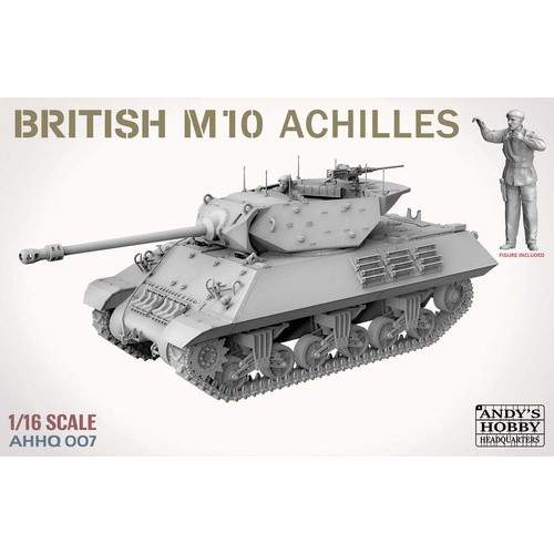 ANDY'S HOBBY HQ 1/16 BRITISH ACHILLES M10 IIC TANK DESTROYER PLASTIC ...