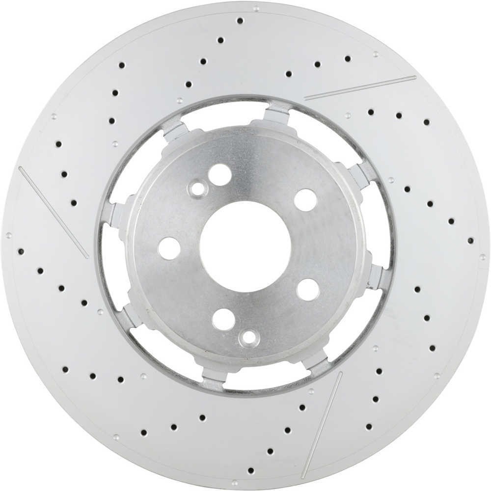Disc Brake Rotor-Premium UV Coated OE Equivalent Rotor Brembo 09.D411 ...