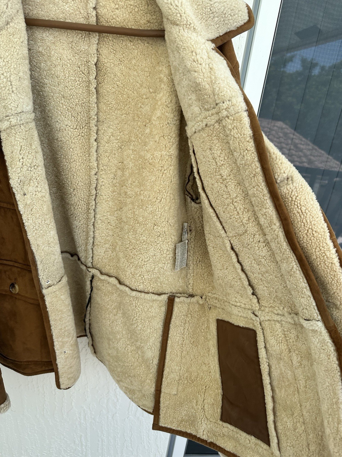 Yves Saint Laurent YSL Suede And Shearling Men’s Coat Sz 50 US Small ...