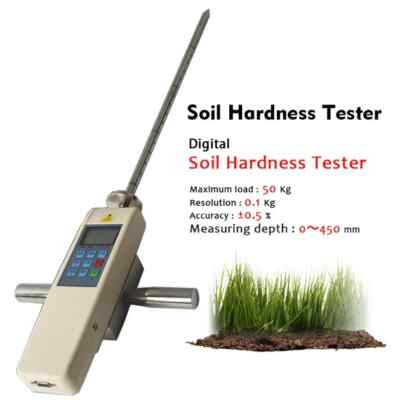Digital Soil Hardness Tester Compaction Meter with Gravity Acceleration ...
