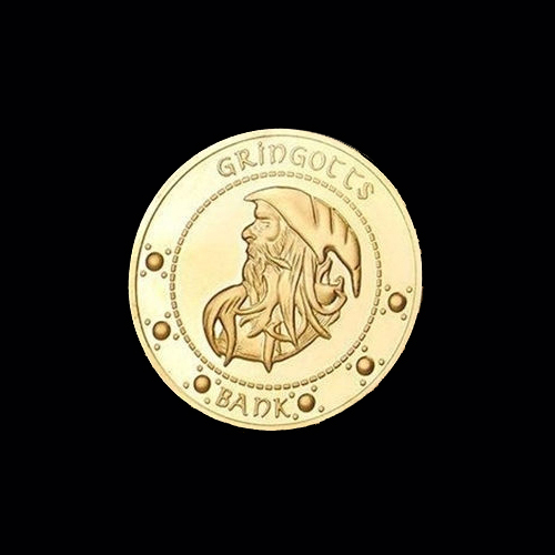 Harry Potter Gringotts Galleon Coin, Wizarding World, Noble Cosplay ...