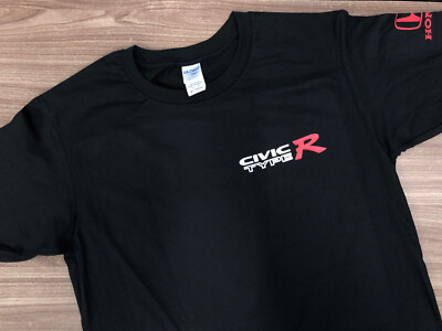 Civic EK9 Type R JDM Car Wheels Racing Black Heavy Cotton Size S-3XL T ...