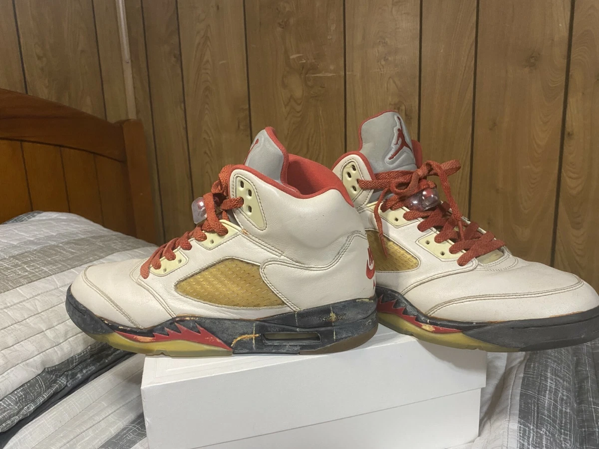 Jordan 5 Custom Fire Red