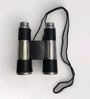Double Shot Binocular Flask Plastic With Cord | eBay