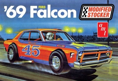 AMT 1446 '69 Ford Falcon Modified Stocker 1/25 model kit | eBay