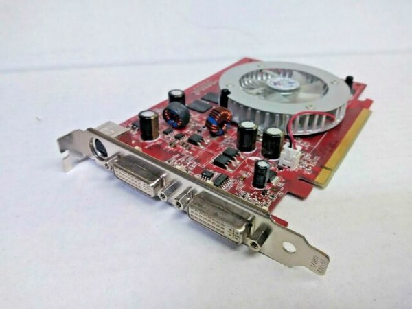 Advanced Micro Devices Pci-e Video Graphic Card Dual Display Port AMD ...