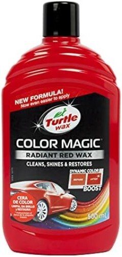 52711 Color Magic Car Paintwork Polish Restores Colour & Shine Red ...