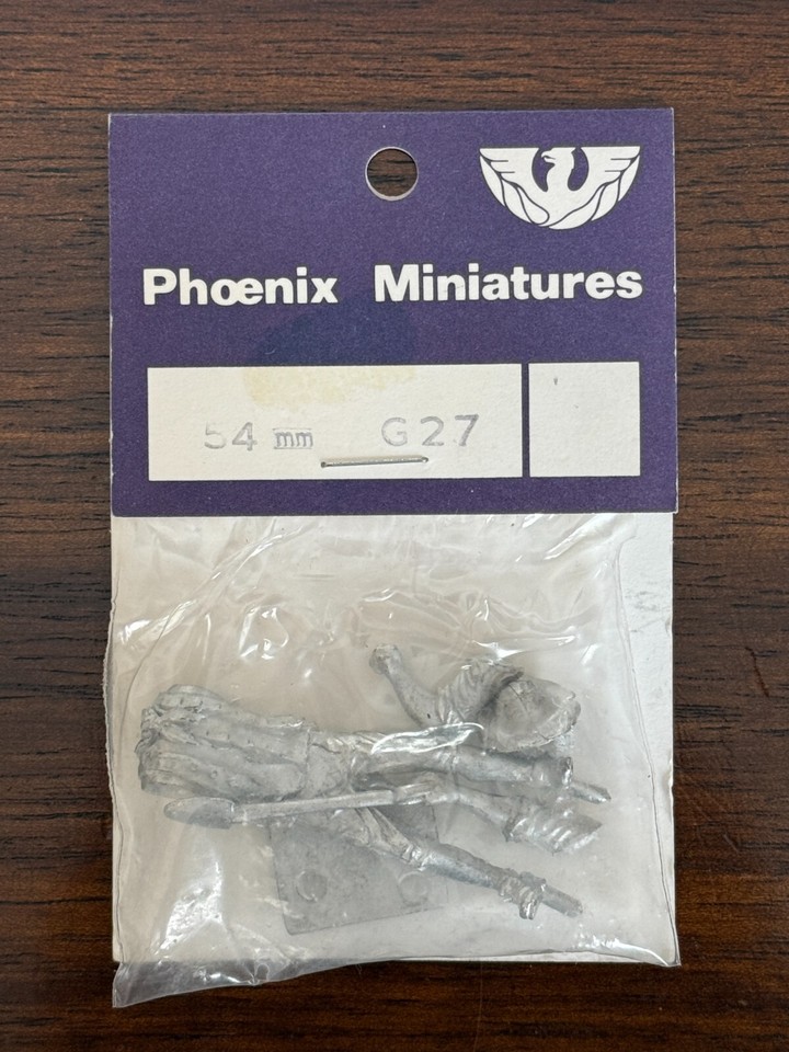 PHOENIX MODEL 54mm Pewter Kit no. G27 Workman with spade New | eBay