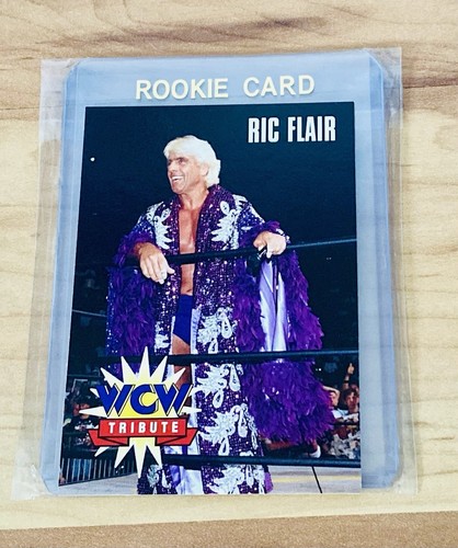 1995 CARDZ WCW Main Event Ric Flair Tribute Card #78 – WWE Vintage RARE ...