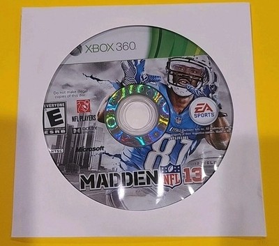 Madden NFL 13 (Xbox 360, 2012) Disc Only Tested – No Case | eBay