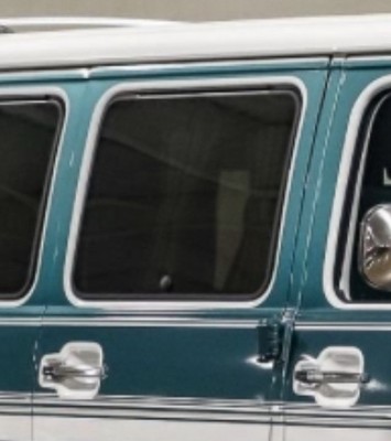 1971-95 G10 G20 G30 Chevy GMC Van Side Big Barn Door Pop Out Window Kit ...