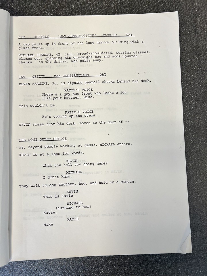 Without Evidence Script Screenplay Phil Stanford Gill Dennis Angelina ...