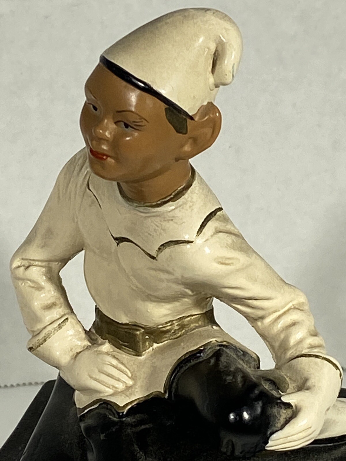 Rare ALEXANDER BACKER ABCO Bookends Chalkware 1950’s Size 7” X 3-3/4 ...