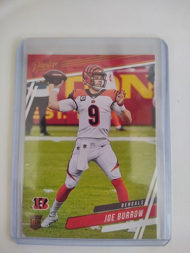 2020 Panini Chronicles Joe Burrow RC #301 Prestige Rookie Card ...