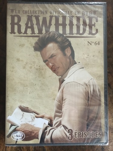 COLLECTION RAWHIDE ... DVD N°64 ( épisodes 190 à 192 ) ... CLINT ...
