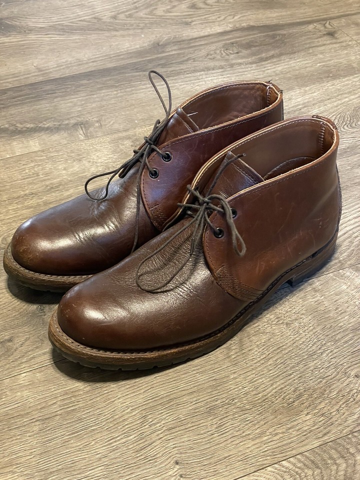 RED WING 9017 MENS BECKMAN CHUKKA HERITAGE CIGAR BOOTS Size US 9 D | eBay
