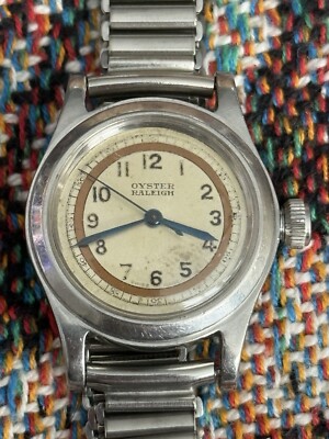 Vintage Rolex Oyster Raleigh WW2 Military Watch | eBay
