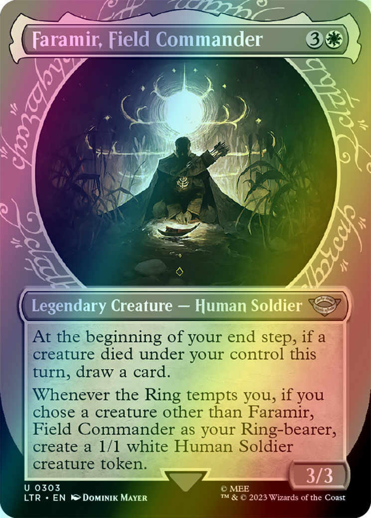 Faramir, Field Commander SHOWCASE FOIL, The Lord of the Rings, MTG LTR ...