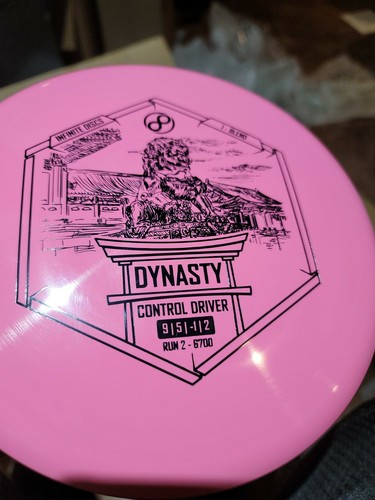 NEW Infinite Discs I-Blend Dynasty Disc Golf Driver Innova Made pink ...